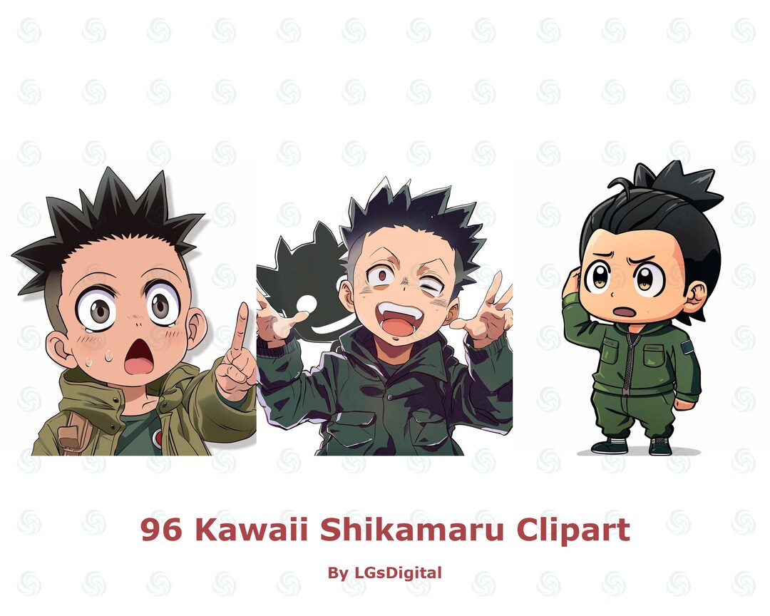 96 Kawaii Shikamaru Clipart | Realistic Clipart | Transparent ...
