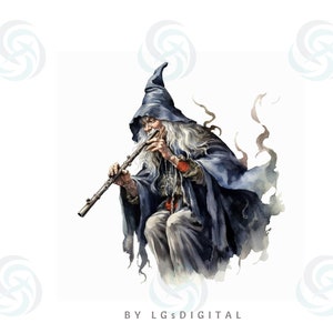 84 Silver Witch Clipart | Silver Fantasy Clipart | Watercolor Clipart ...