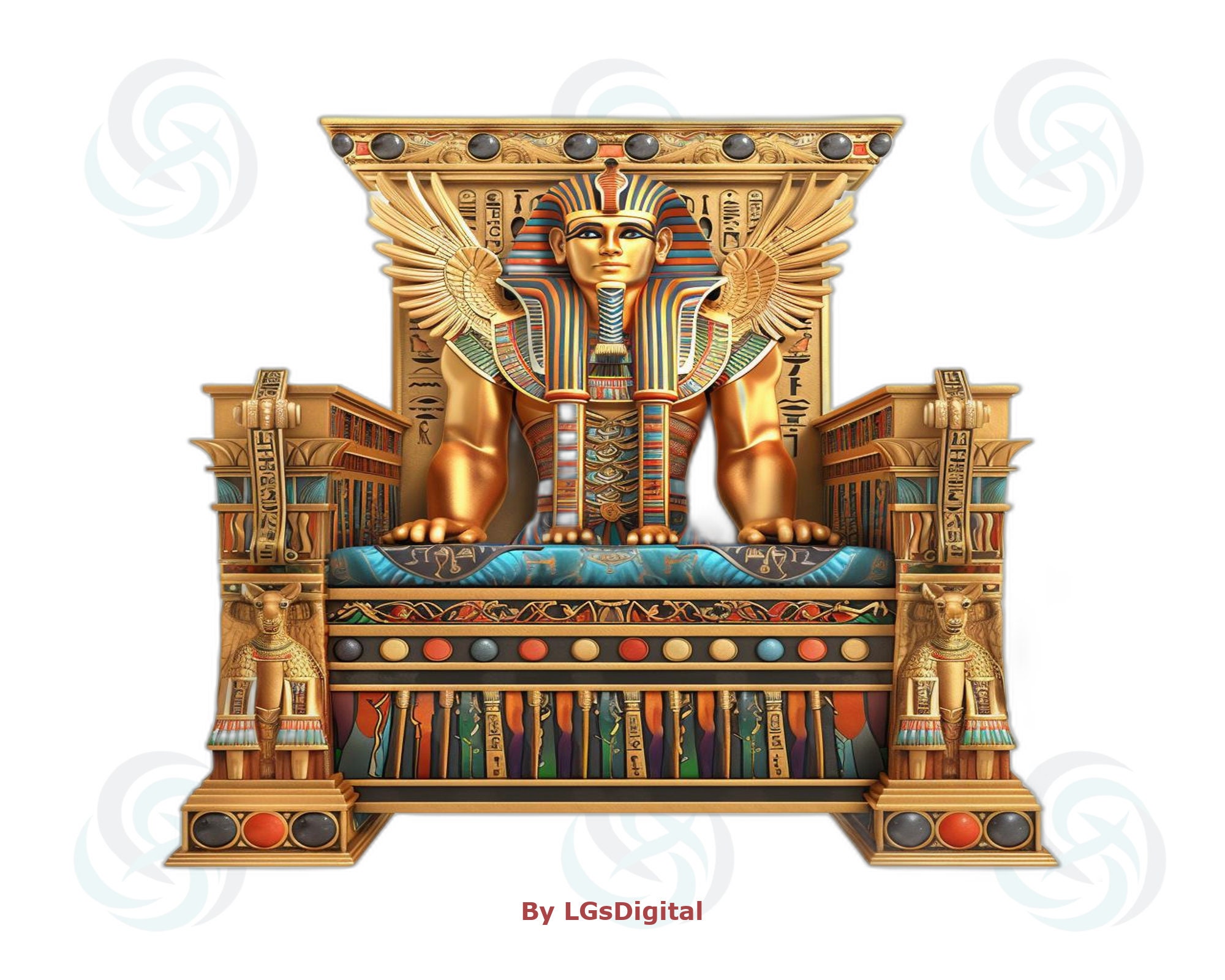 268 Ancient Egypt Clipart | Realistic Clipart | Transparent Background ...
