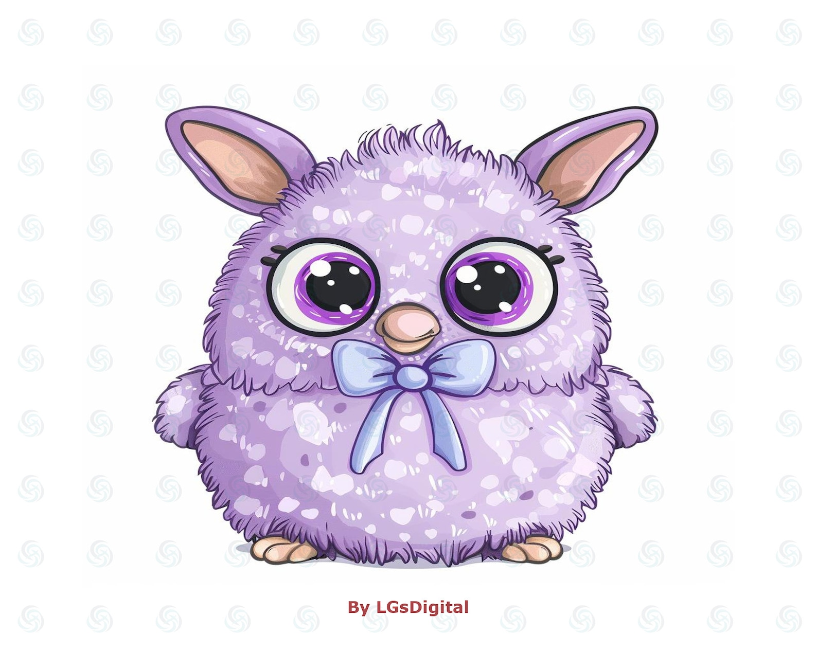76 Kawaii Furby Clipart | Realistic Clipart | Transparent Background ...