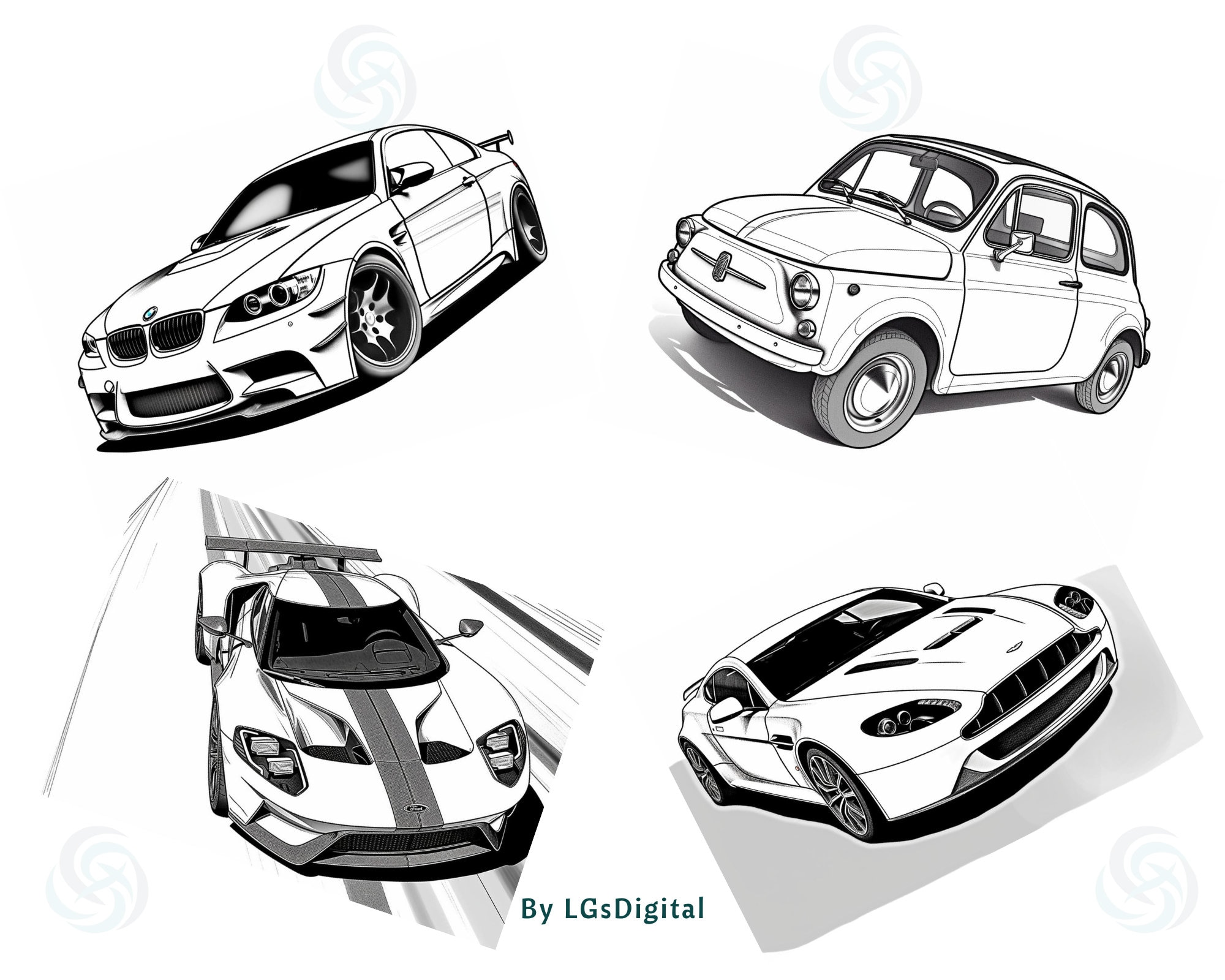 Cars | 40 Coloring Pages | Printable Coloring Pages | Coloring Pages ...
