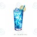 192 Cocktails in Glass Clipart | Highball Glass Summer Clipart ...