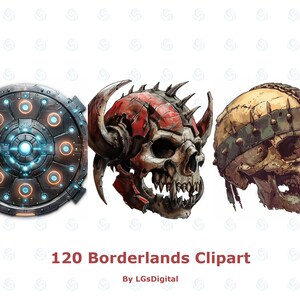120 Borderlands Clipart | Realistic Clipart | Transparent Background ...