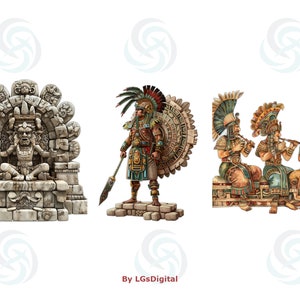 268 Ancient Maya Clipart | Realistic Clipart | Transparent Background ...