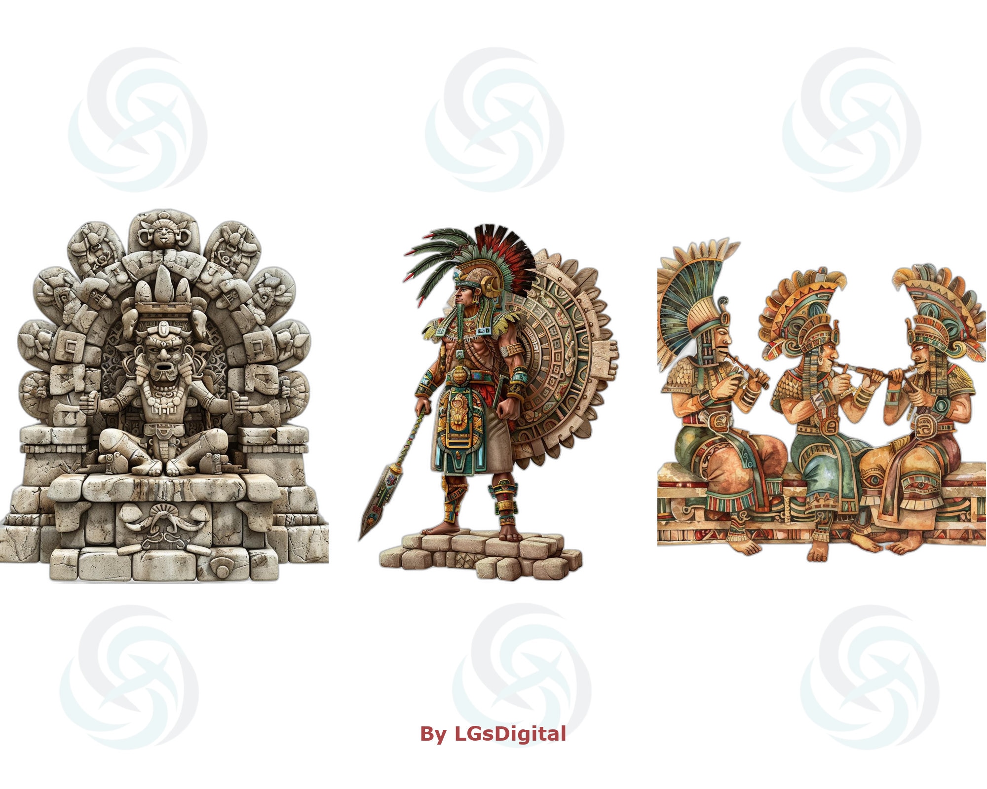 268 Ancient Maya Clipart Realistic Clipart Transparent Background ...