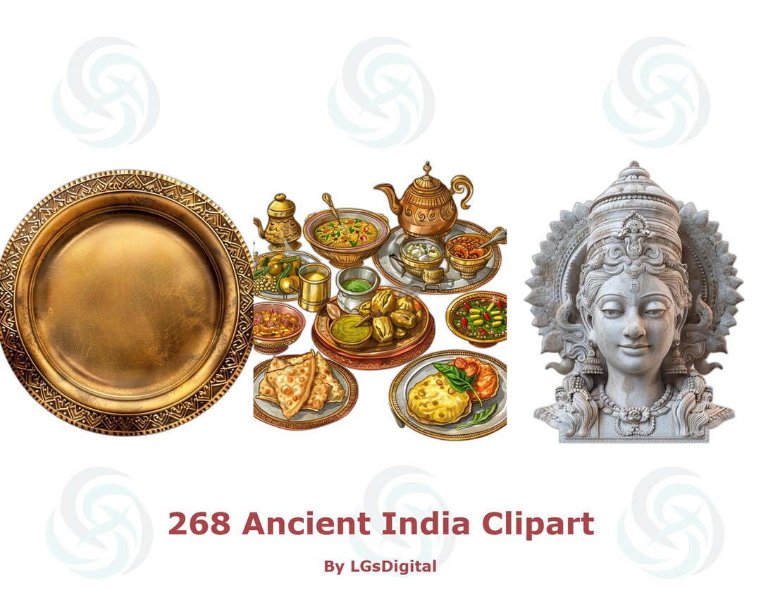 268 Ancient India Clipart | Realistic Clipart | Transparent Background ...