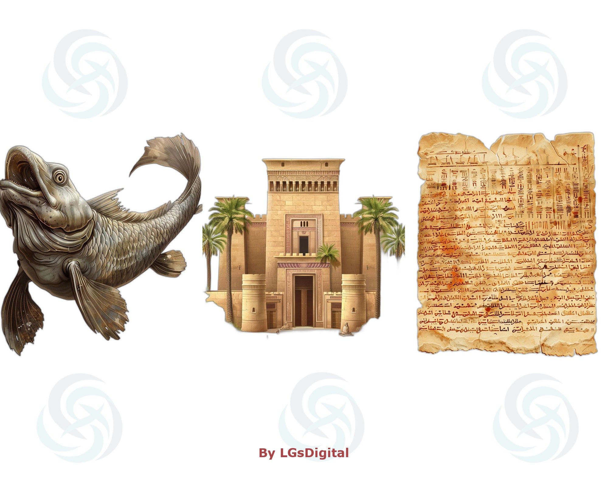 268 Ancient Mesopotamian Clipart | Realistic Clipart | Transparent ...