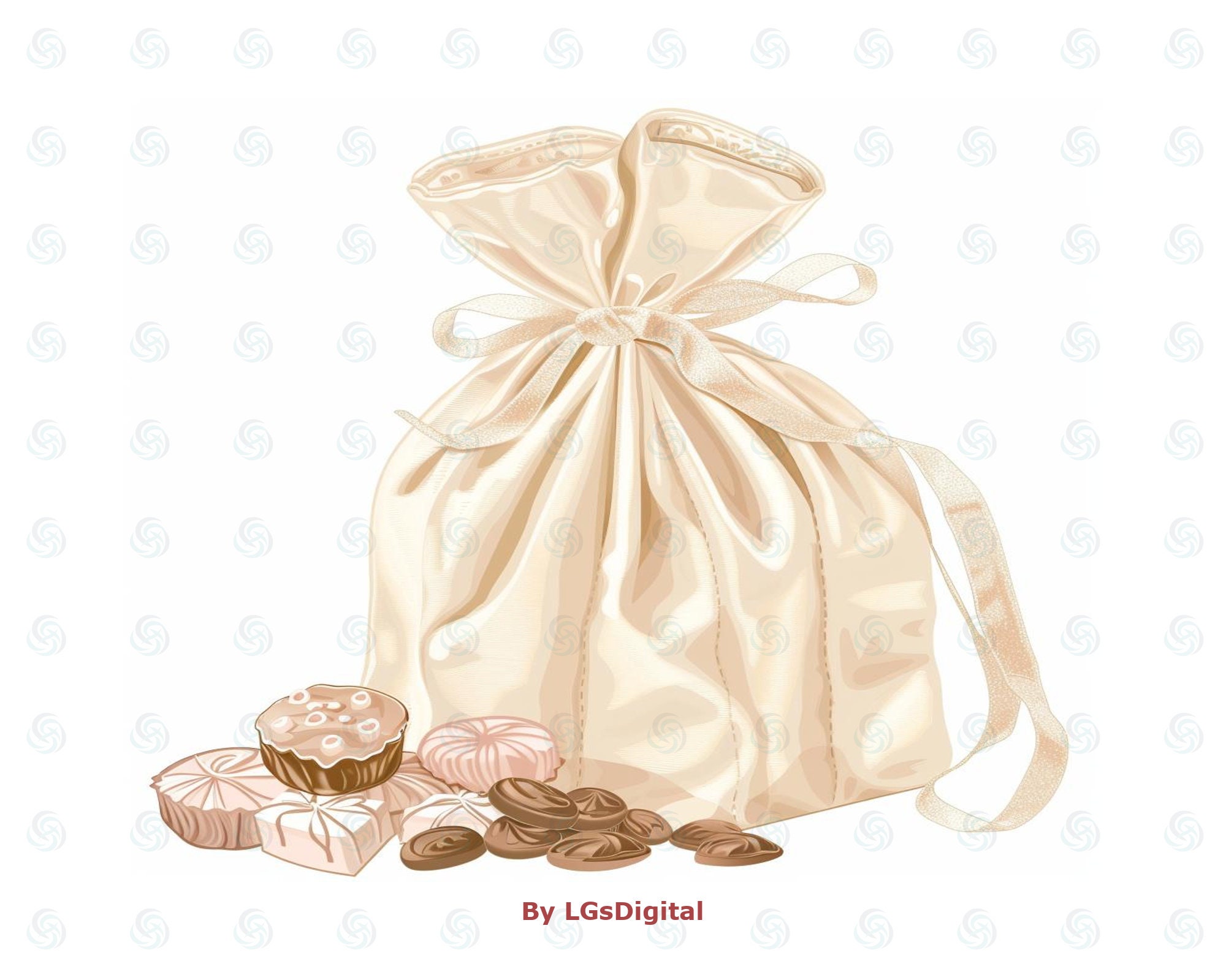 196 Beige Wedding Clipart | Realistic Clipart | Transparent Background ...