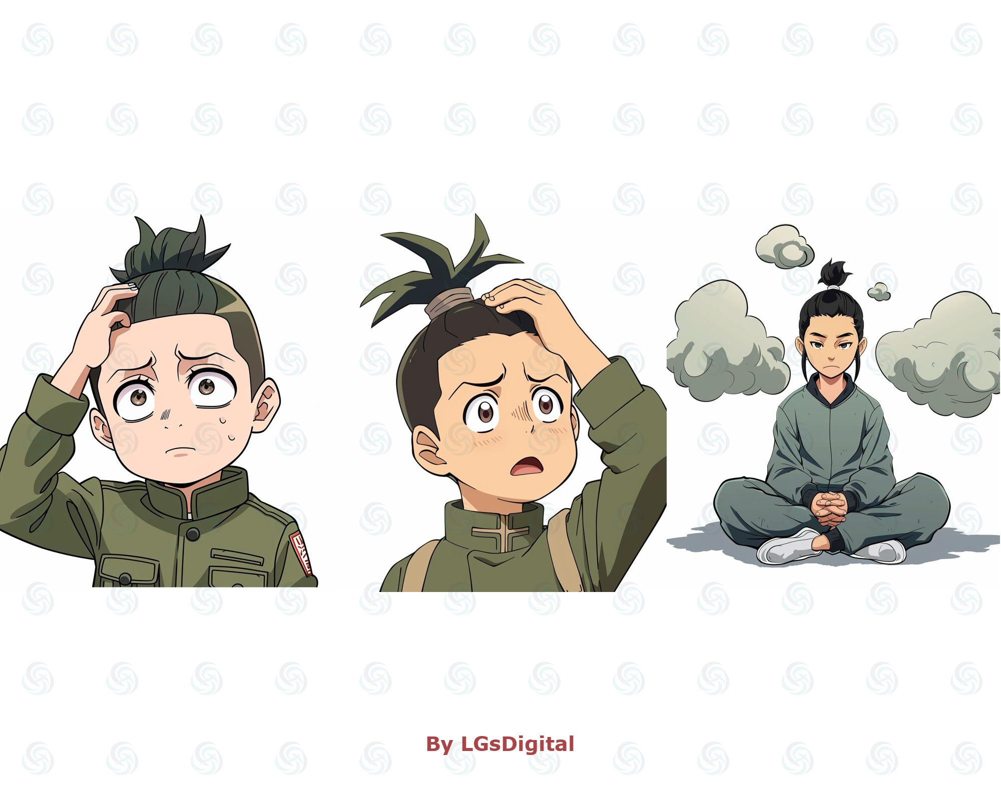 96 Kawaii Shikamaru Clipart | Realistic Clipart | Transparent ...