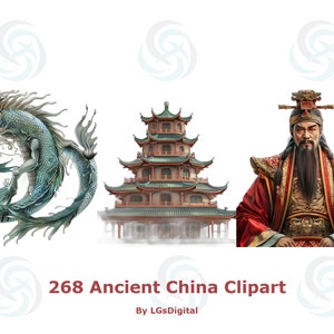 268 Ancient China Clipart | Realistic Clipart | Transparent Background ...