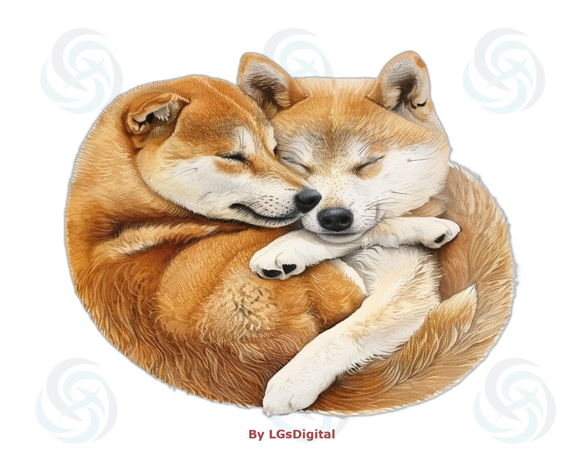 200 Shiba Inu Clipart | Realistic Clipart | Transparent Background ...