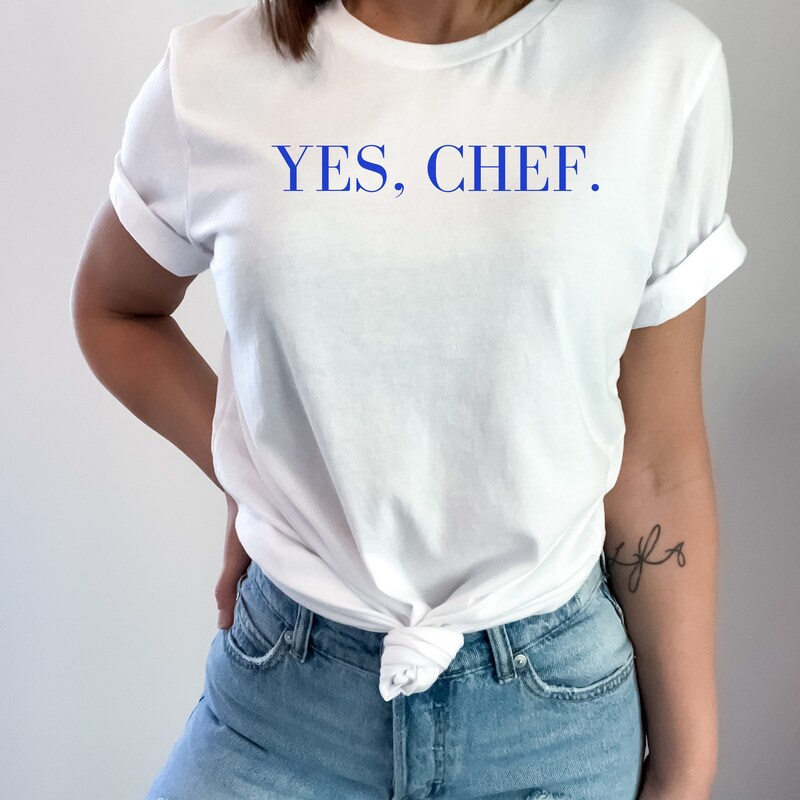 Chef Tshirt - Etsy