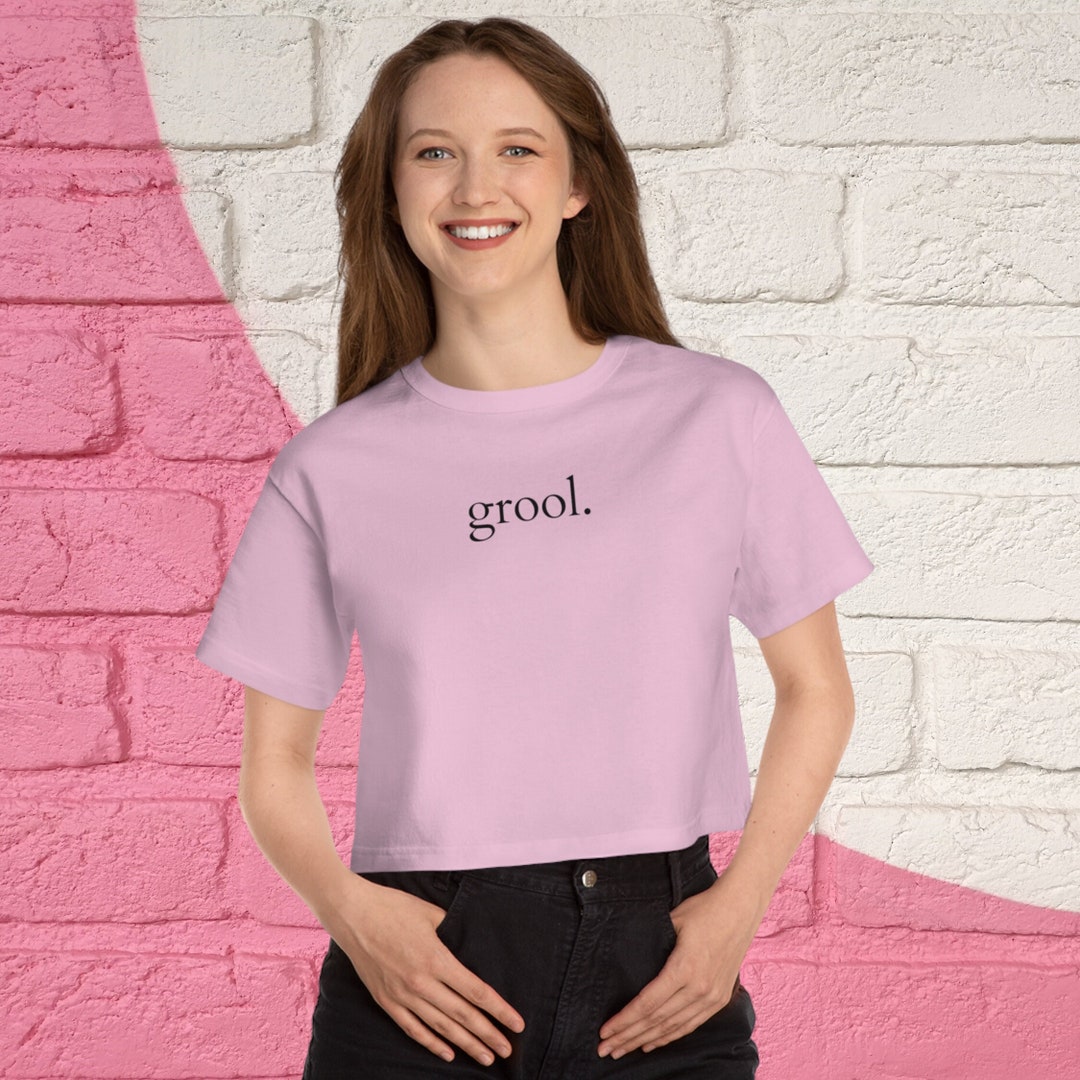 Grool Cropped T Shirt Mean Girls Cropped T Shirt Grool Mean Girls