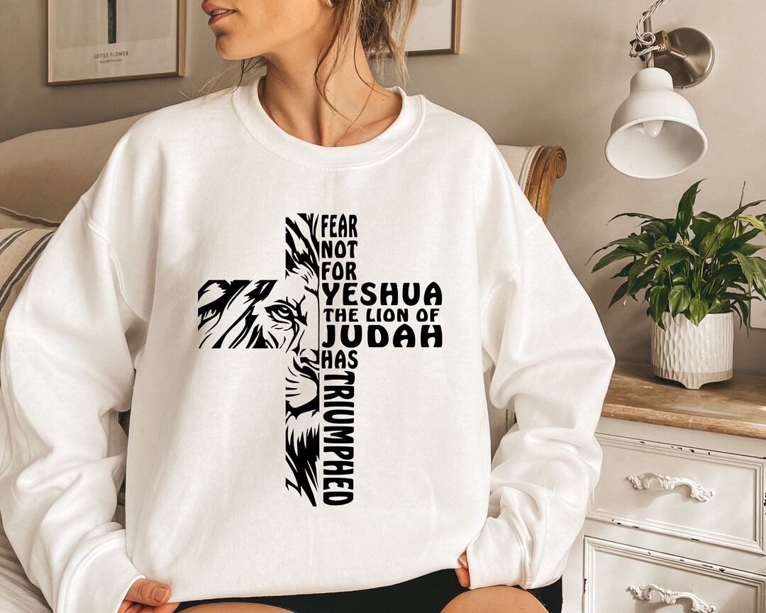Fear Not for Yeshua the Lion of Judah Has Triumphed - Etsy