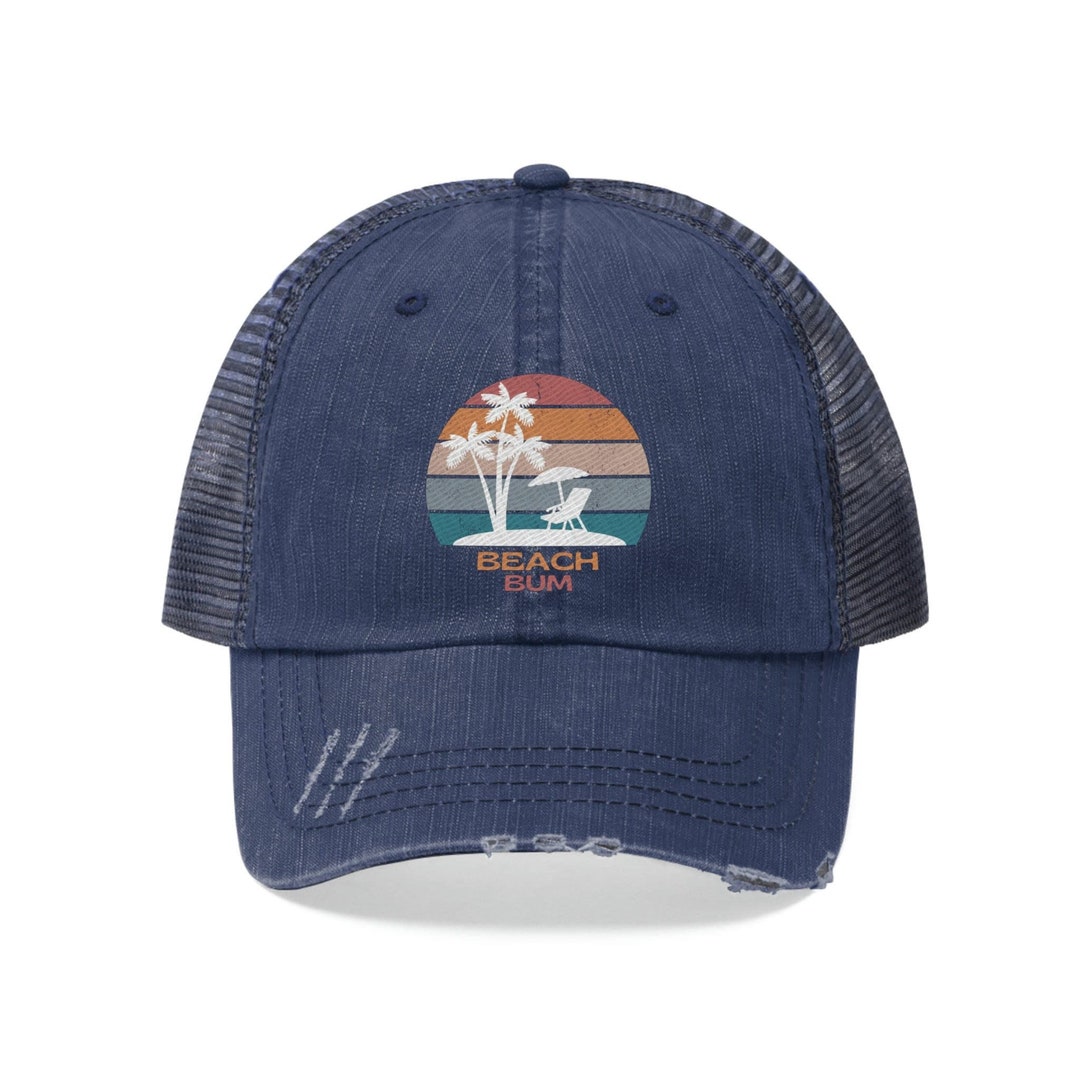 Beach Bum Hat Beach Baseball Cap Beach Hair Mom Life Summer - Etsy