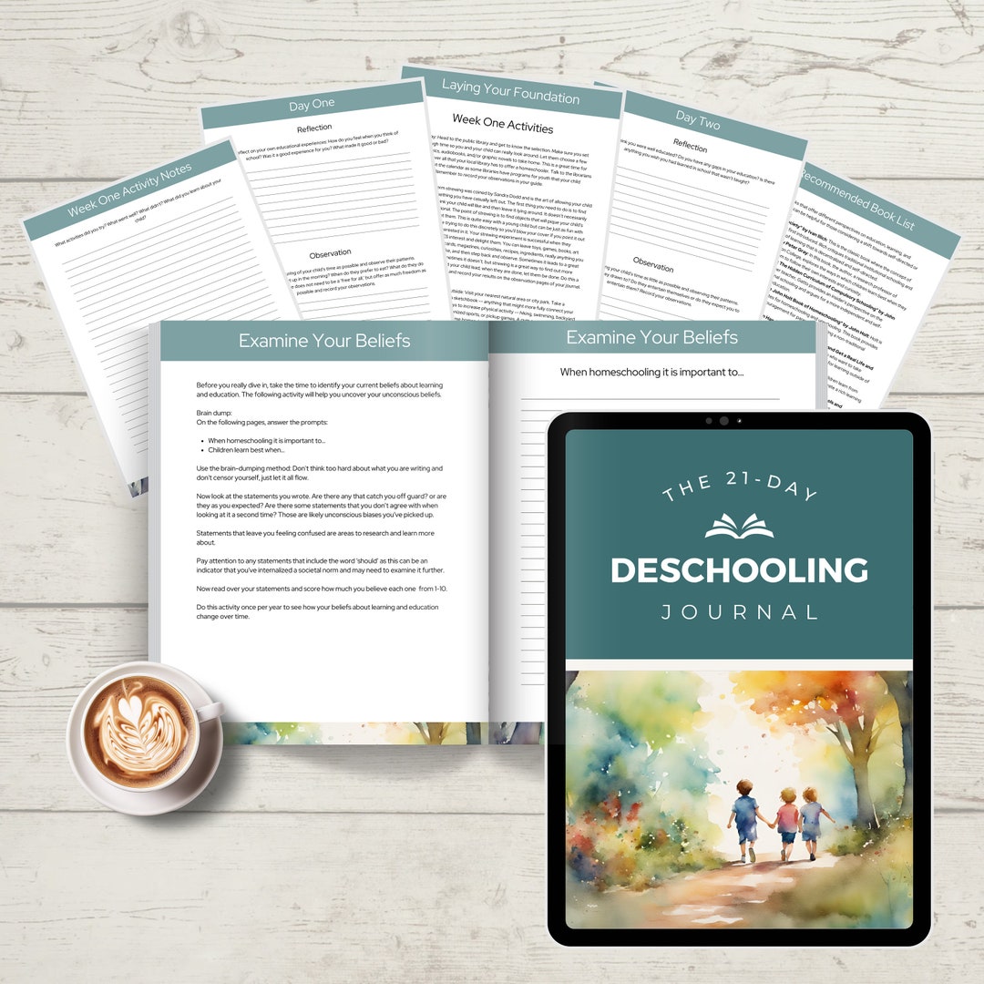 The 21-day Deschooling Journal: Make a Smooth Transition to ...