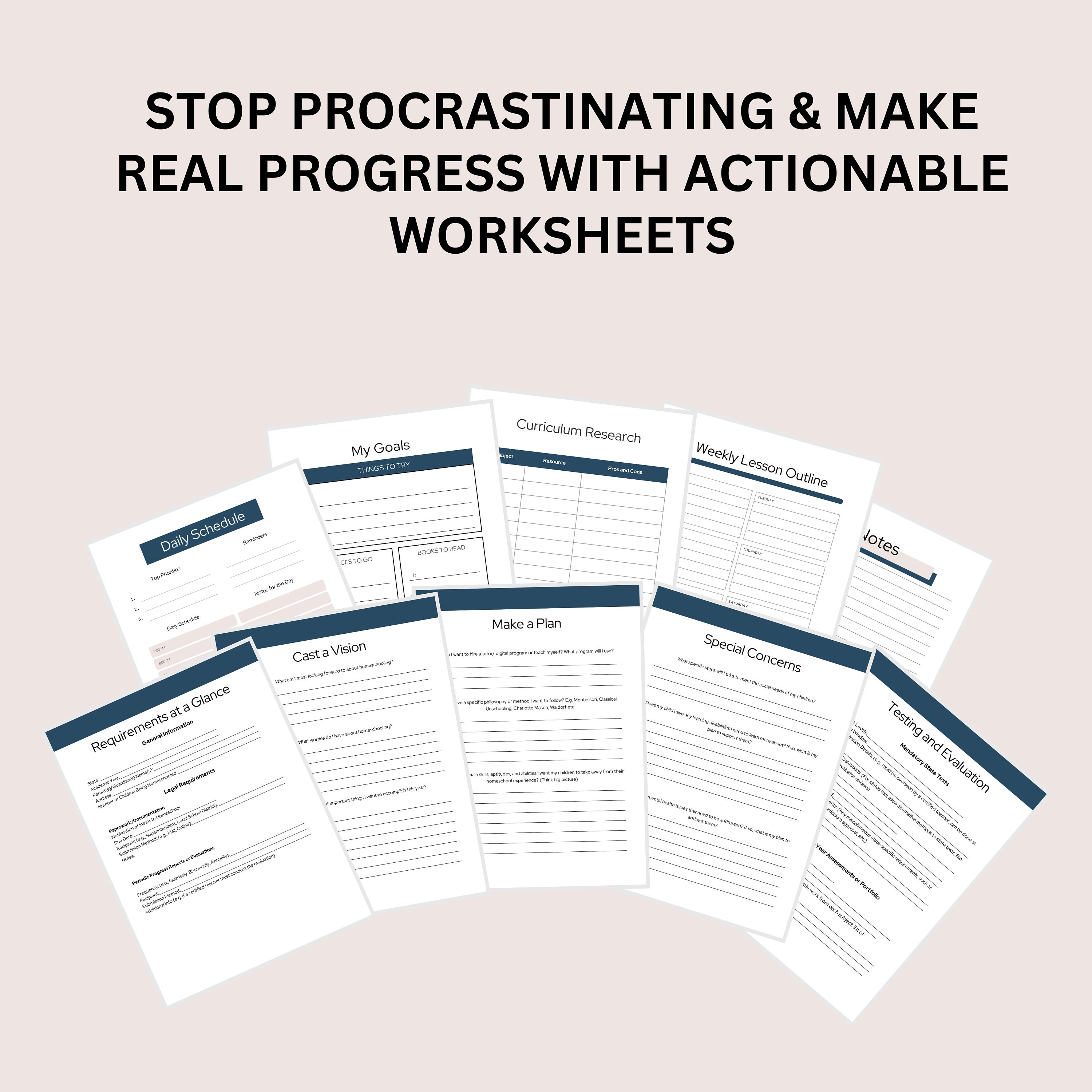 The Beginner&#039;s Guide to Homeschooling Workbook: Set up Your Homeschool ...