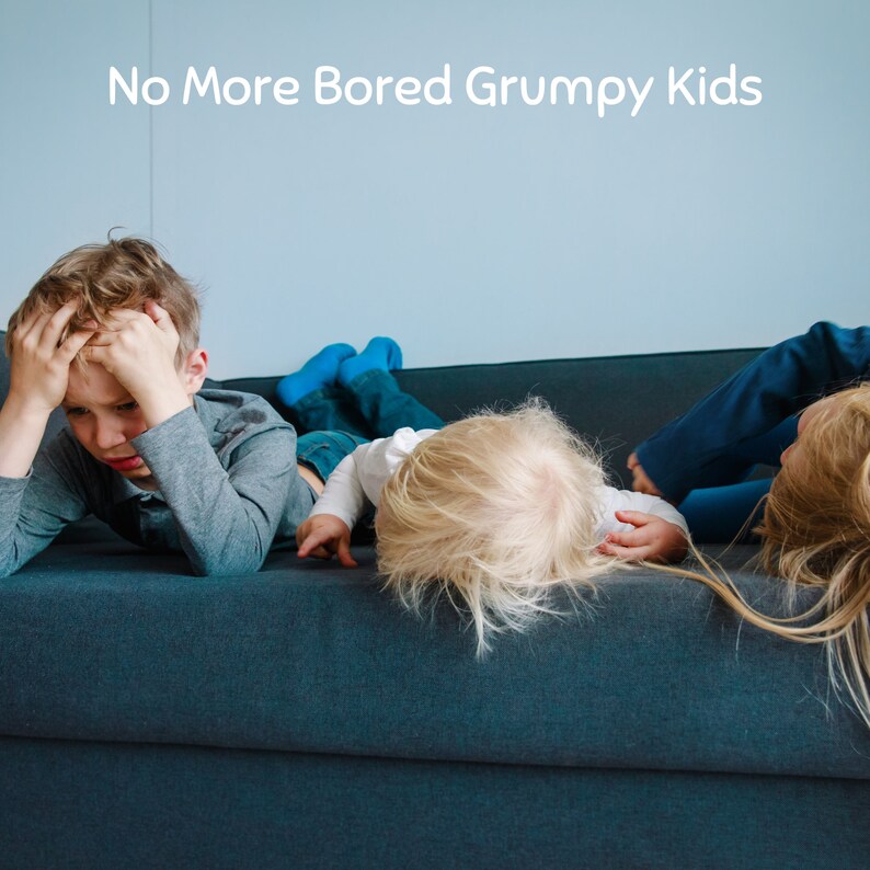 When I'm Bored I Can... Printable Bored List Template for Kids | Chores ...