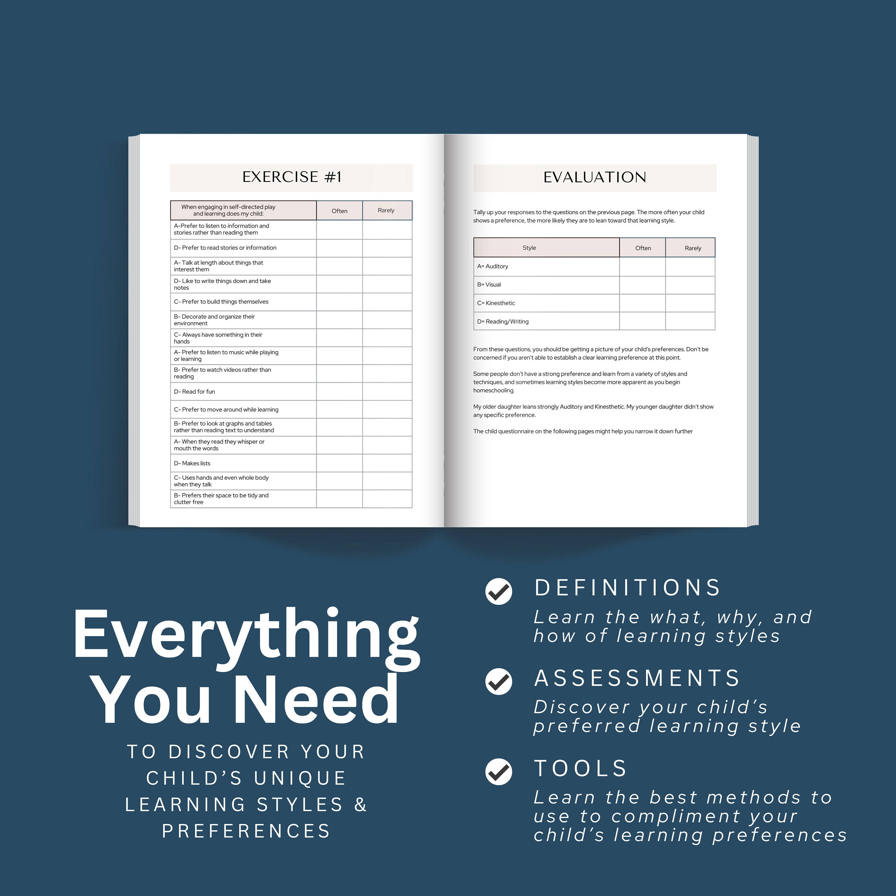 Your Guide to Learning Styles: Discover Your Child’s Unique Learning ...