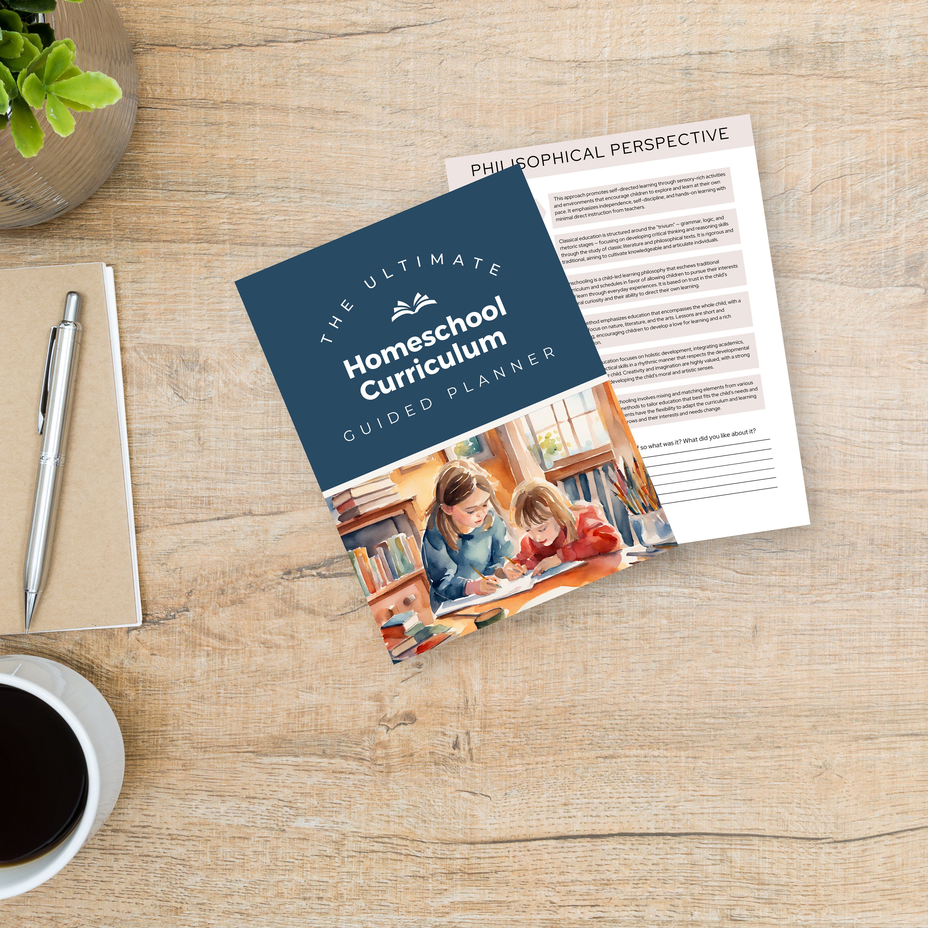 The Ultimate Homeschool Curriculum Guided Planner: the How to Guide ...