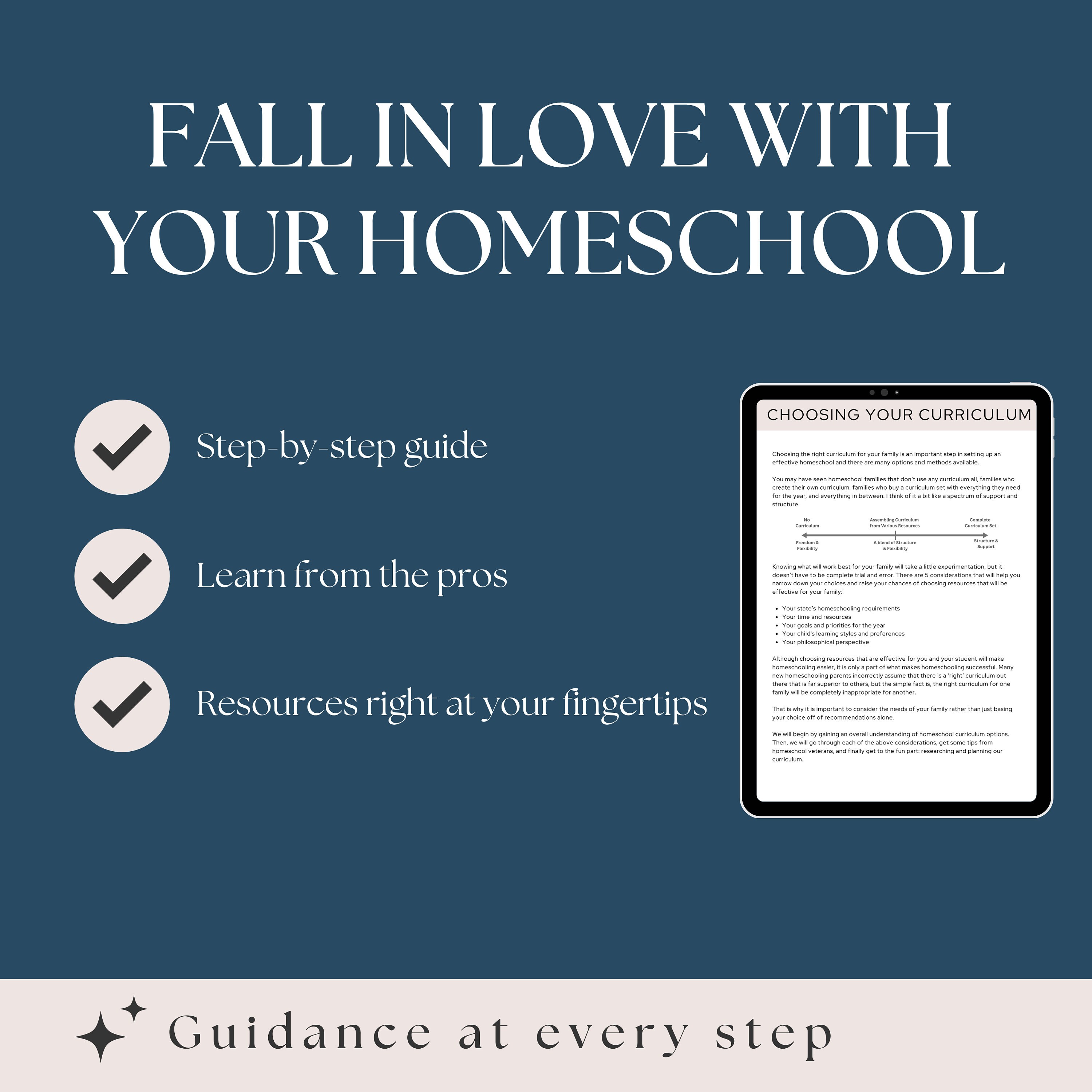 The Ultimate Homeschool Curriculum Guided Planner: the How to Guide ...