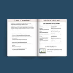 The Ultimate Homeschool Curriculum Guided Planner: the How to Guide ...