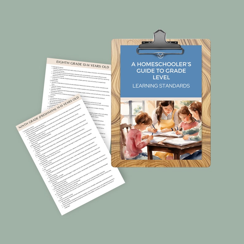 A Homeschooler's Guide to Grade-level Learning Standards, Help for New ...