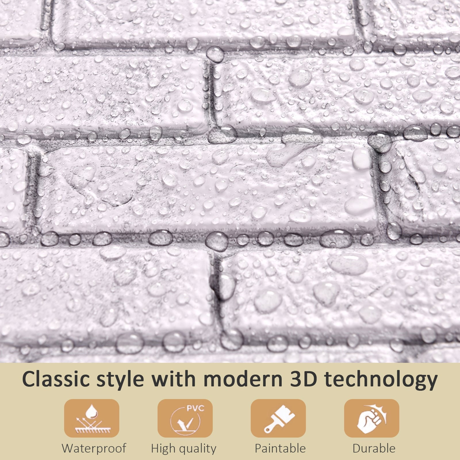 Finecraft Decor Faux Stone Wall Panel PVC 10pcs 53 Sq.ft. - Etsy