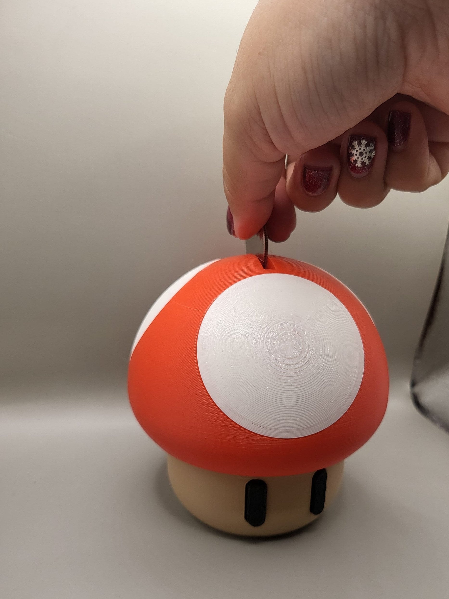 Super Mario Bros Toad Piggy Bank - Etsy