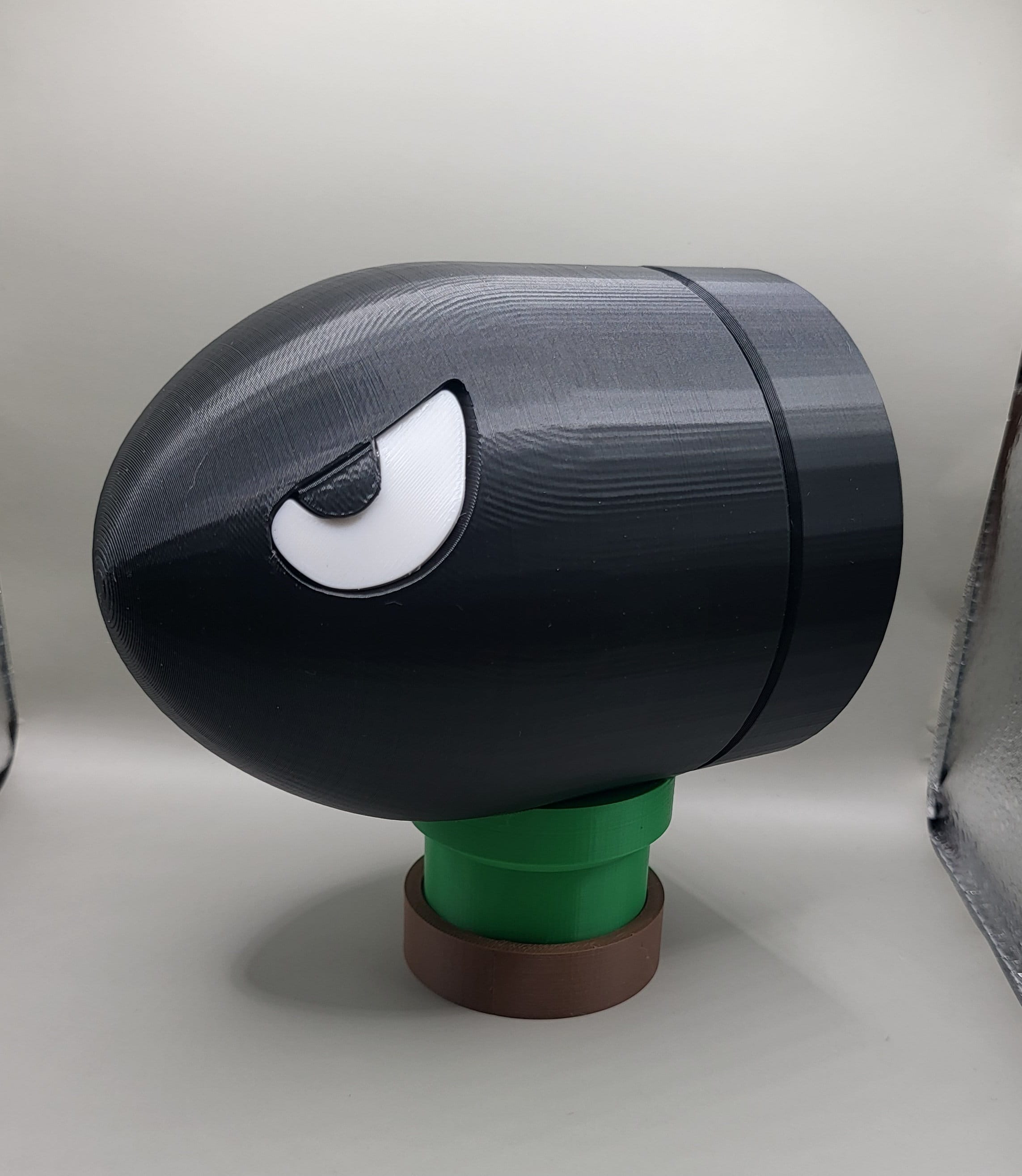 Super Mario Bros Bullet Bill Container and Stand - Etsy