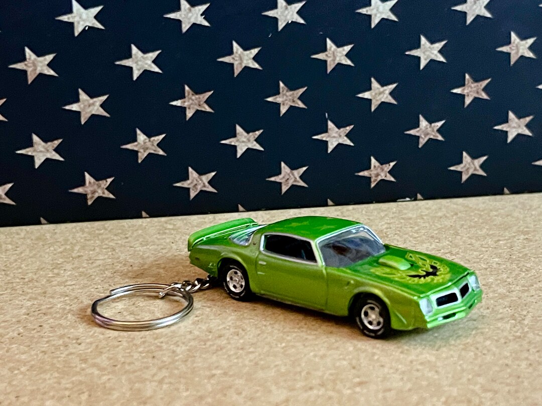 1974 1975 Pontiac Firebird Trans Am Lakemist Green Keychain - Etsy