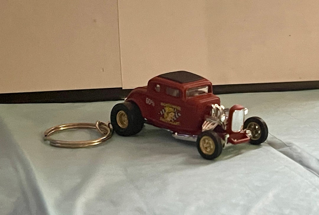 Ford Model A Rat Rod Jalopy Hot Rod Keychain - Etsy
