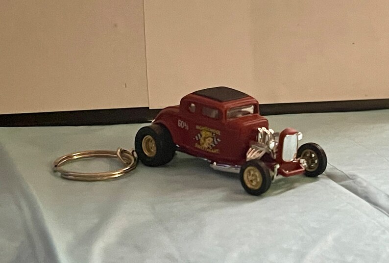 Ford Model A Rat Rod Jalopy Hot Rod Keychain - Etsy