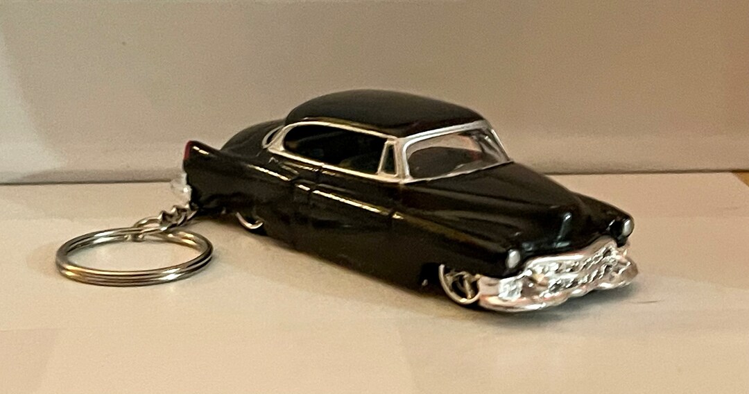 1953 Cadillac Coupe Black Keychain - Etsy