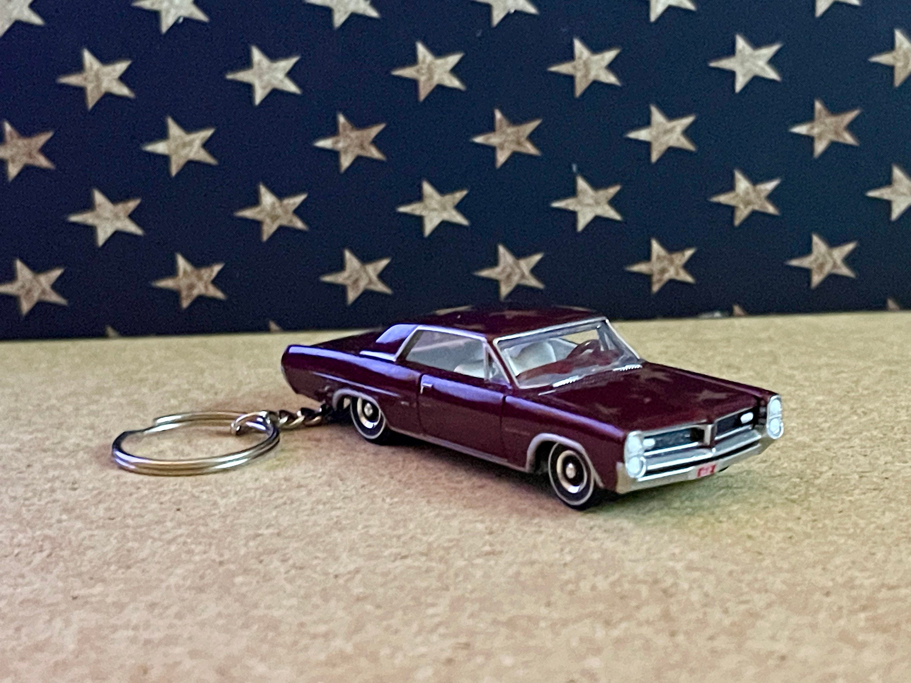 1964 Pontiac Grand Prix Marimba Red Keychain - Etsy