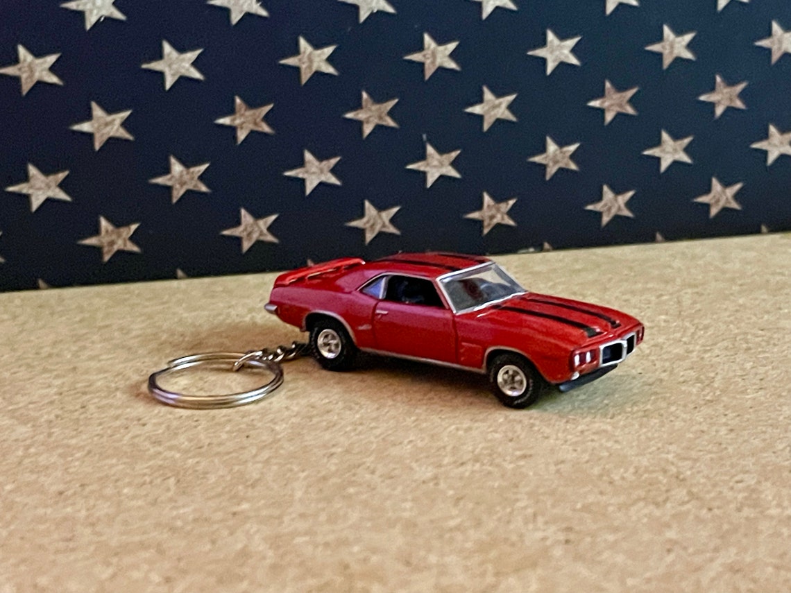 1969 Pontiac Firebird Trans Am Matador Red Keychain - Etsy