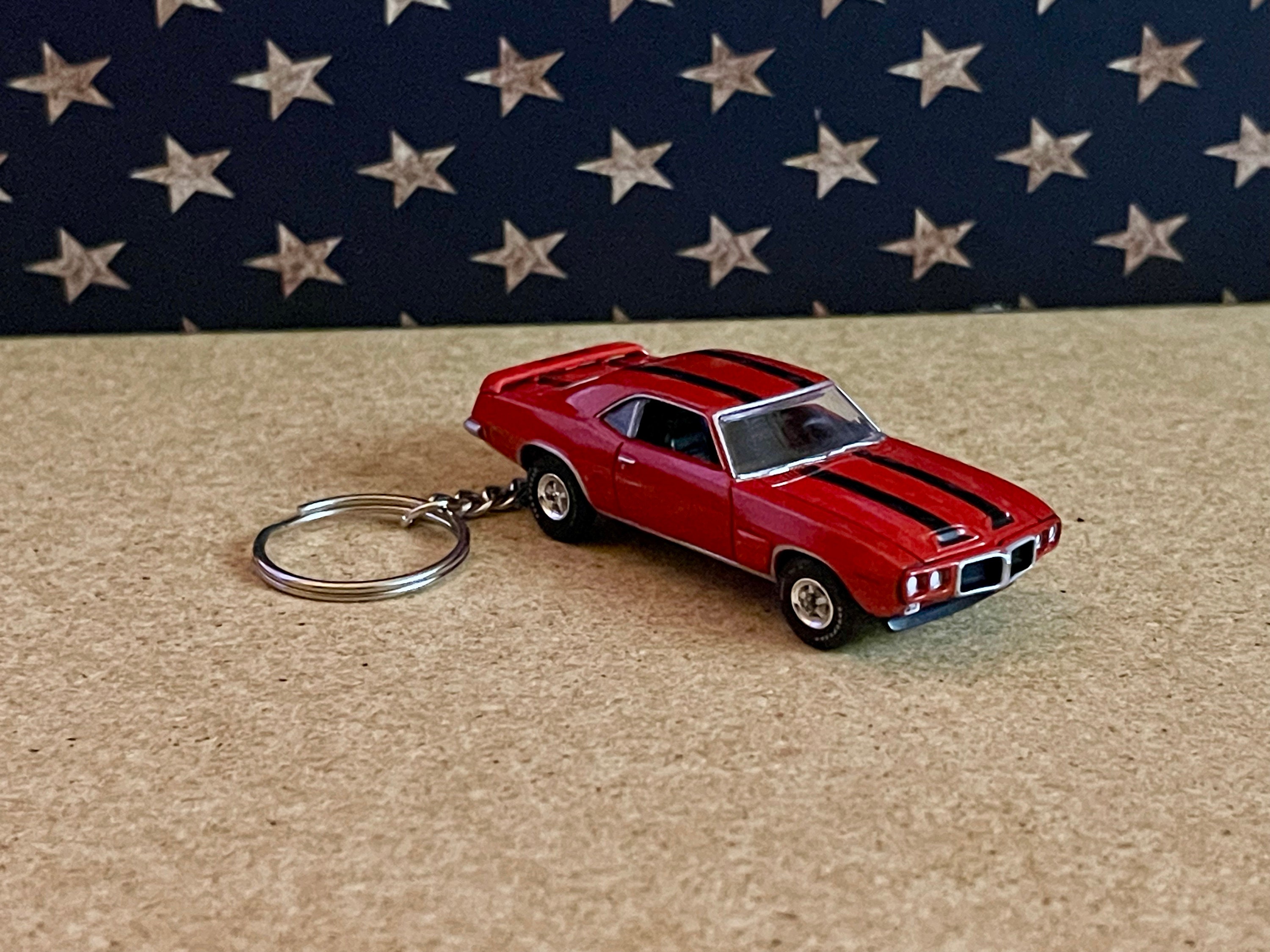 1969 Pontiac Firebird Trans Am Matador Red Keychain - Etsy