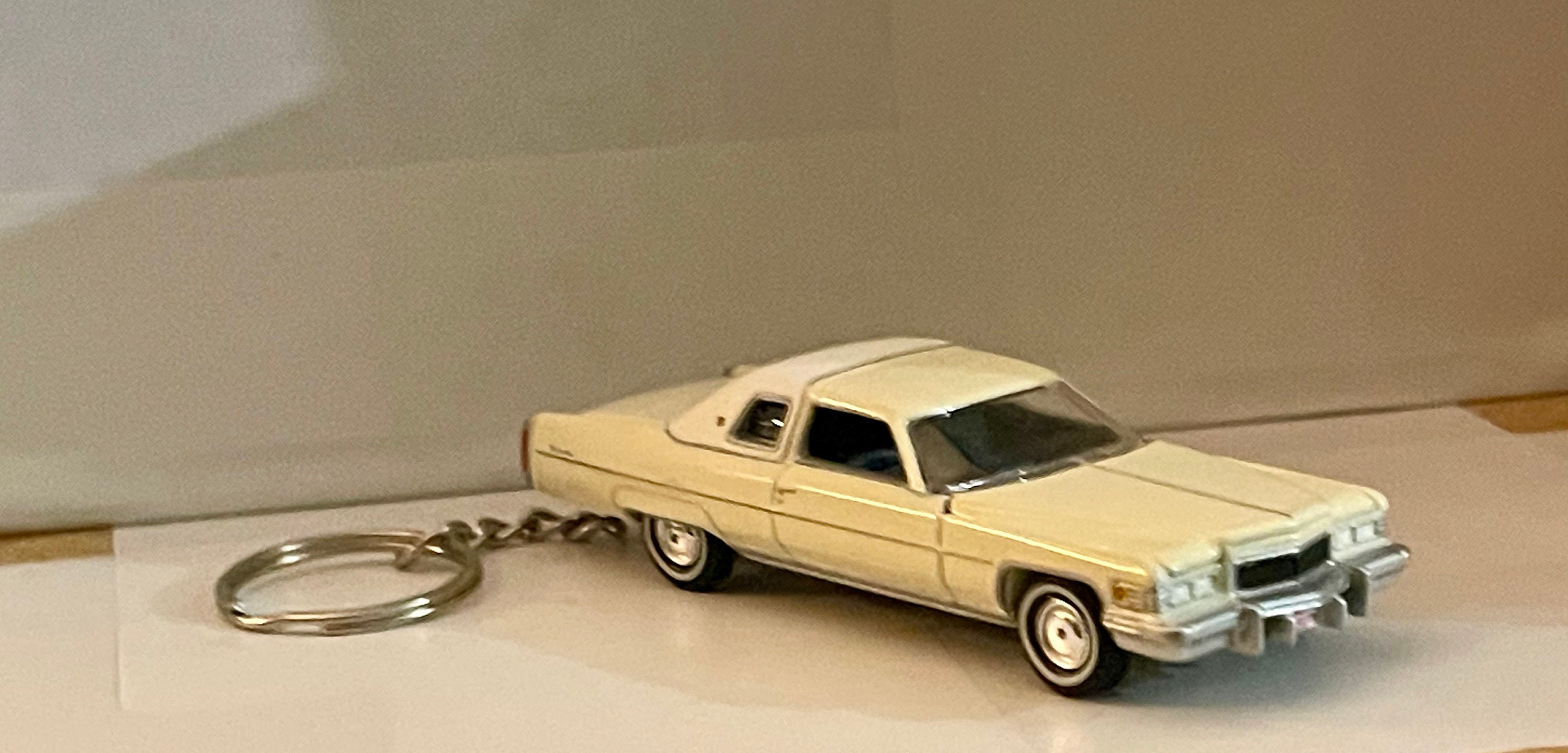 1976 Cadillac Coupe Deville Ivory Keychain - Etsy