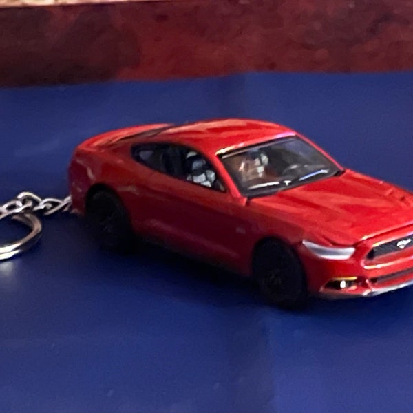Ford Mustang Gt Keychain - Etsy