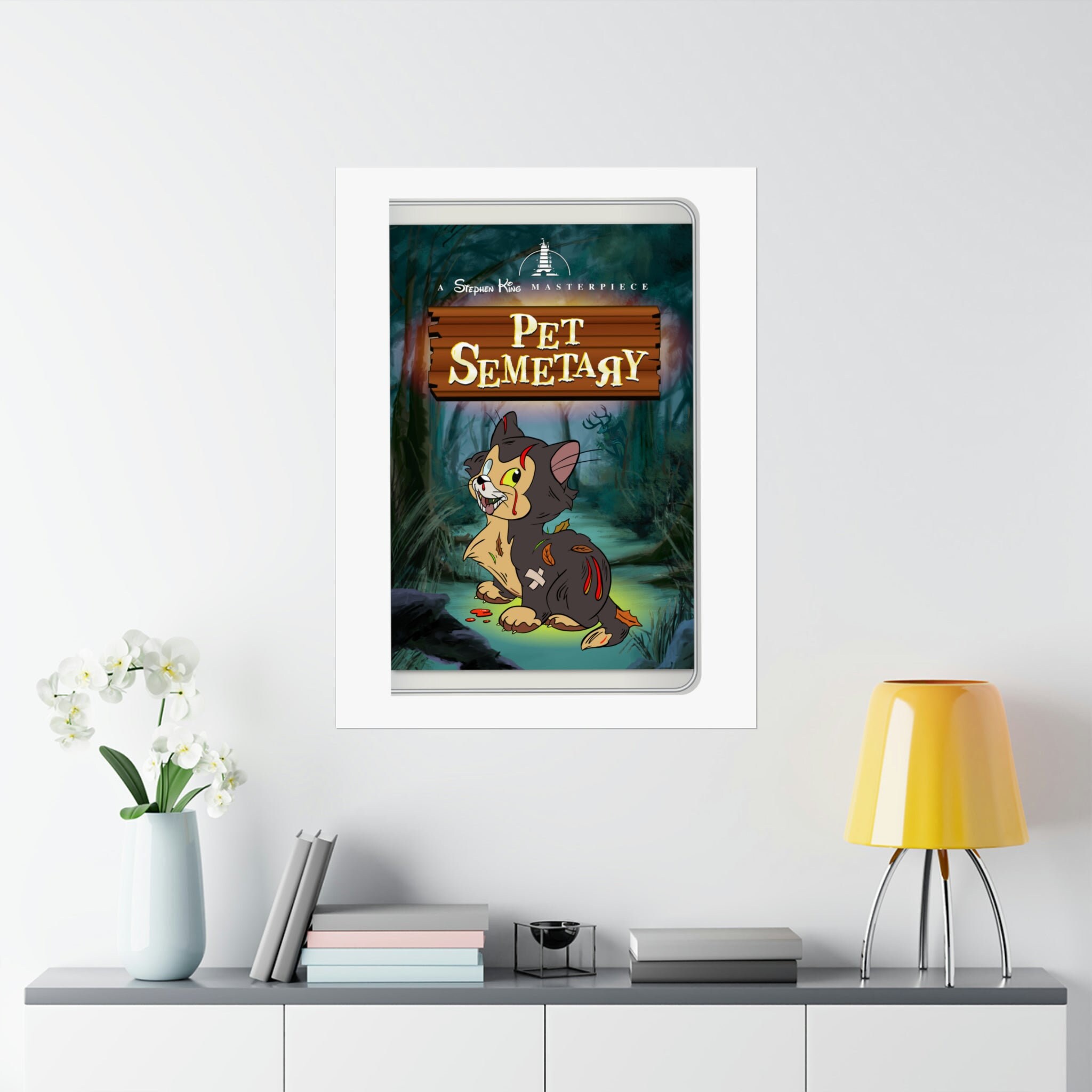 VHS Pet Semetary Art Print - Etsy