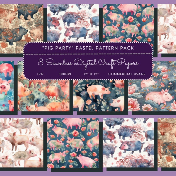 Scrapbook Digital Template - Etsy