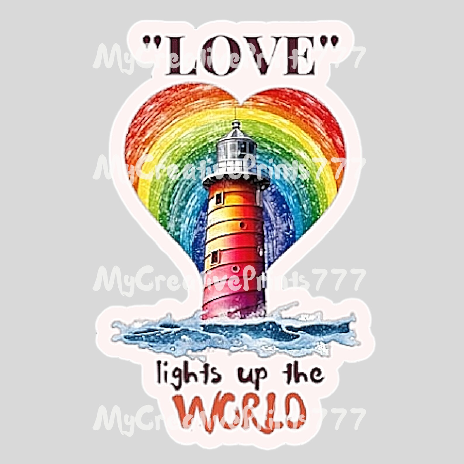 7 Piece LGBTQ Sticker Bundle Printable Digital Stickers for Crafters ...