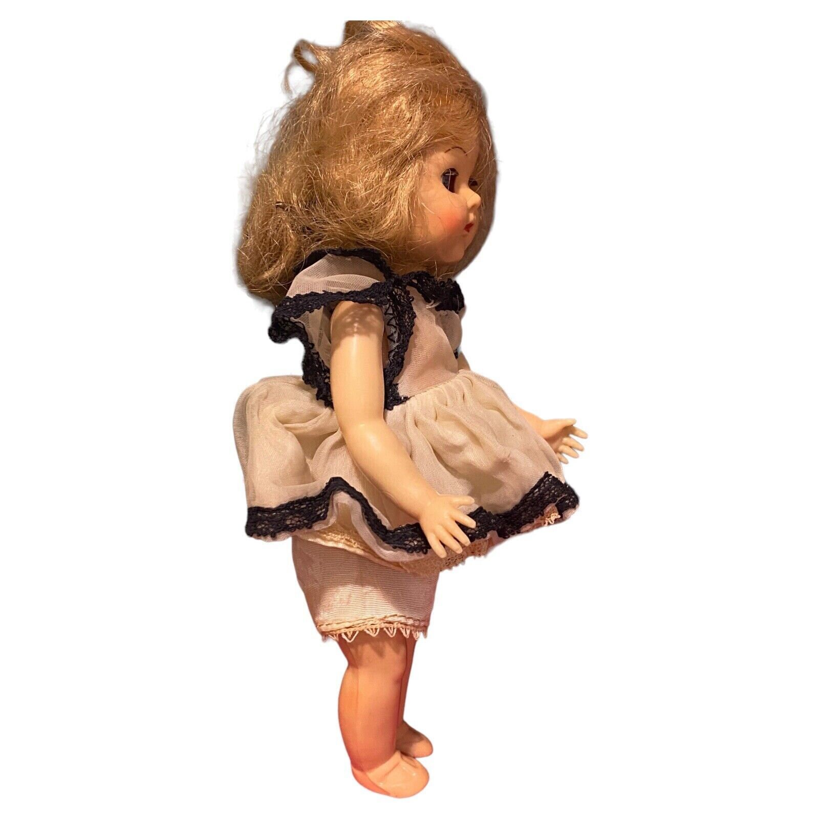 Vintage 1950s 8" Walker Doll Fortune Doll Co. PAM Straight Leg Sleep ...