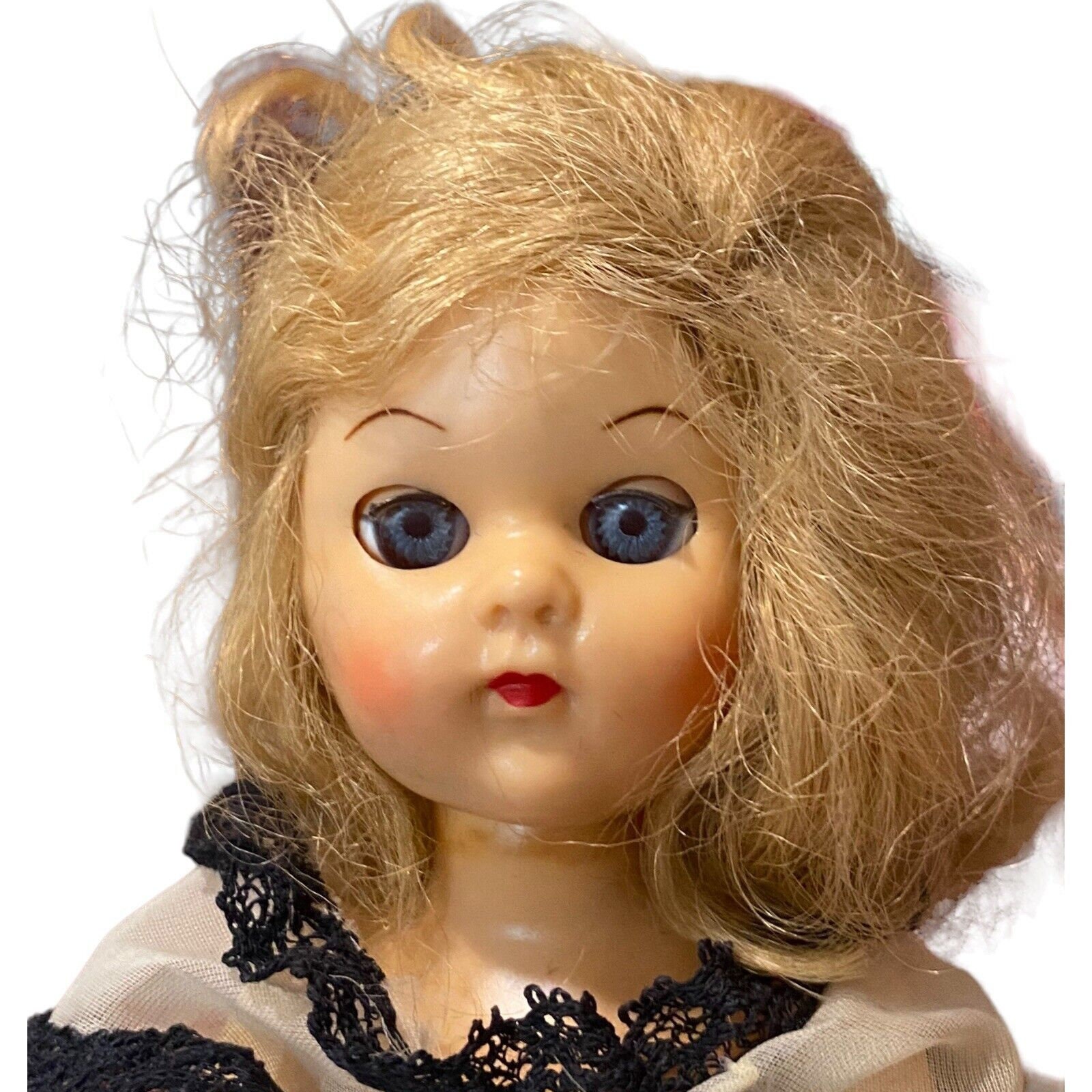 Vintage 1950s 8" Walker Doll Fortune Doll Co. PAM Straight Leg Sleep ...