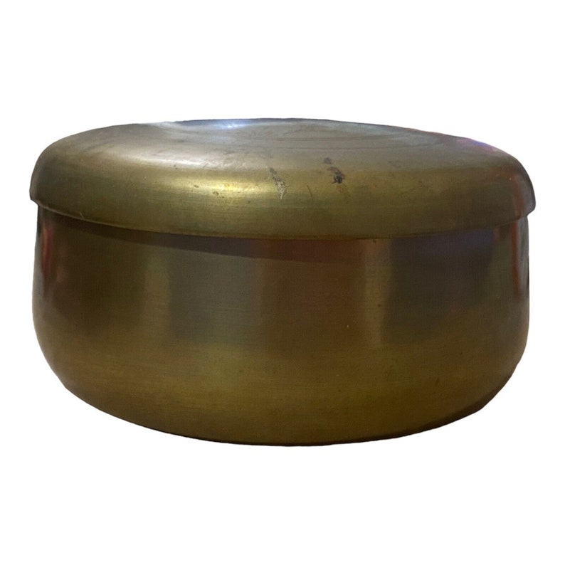 VTG Brass Bread Roti Dabba Box Traditional Indian Donut - Etsy
