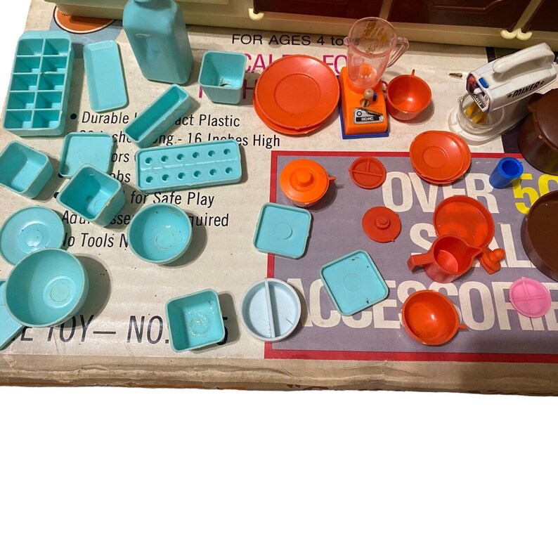 VTG WOLVERINE Sunny Suzy Kitchen With Box Accessories Stove Fridge ...