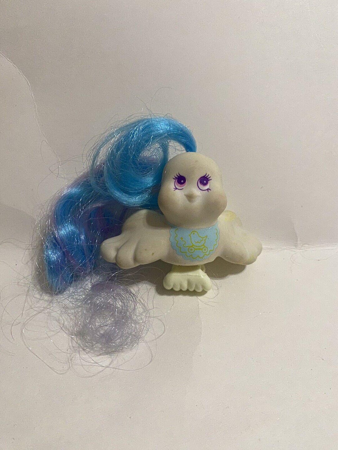 VTG MLP Fairy Tails Bird Tubby Tails Figure Hasbro 1987 My Little Pony ...
