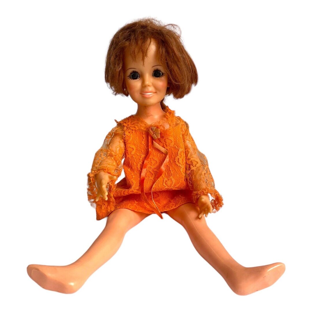 VTG 1969 18 Crissy Doll Redhead Ideal Original Hair Grow W/ Original ...