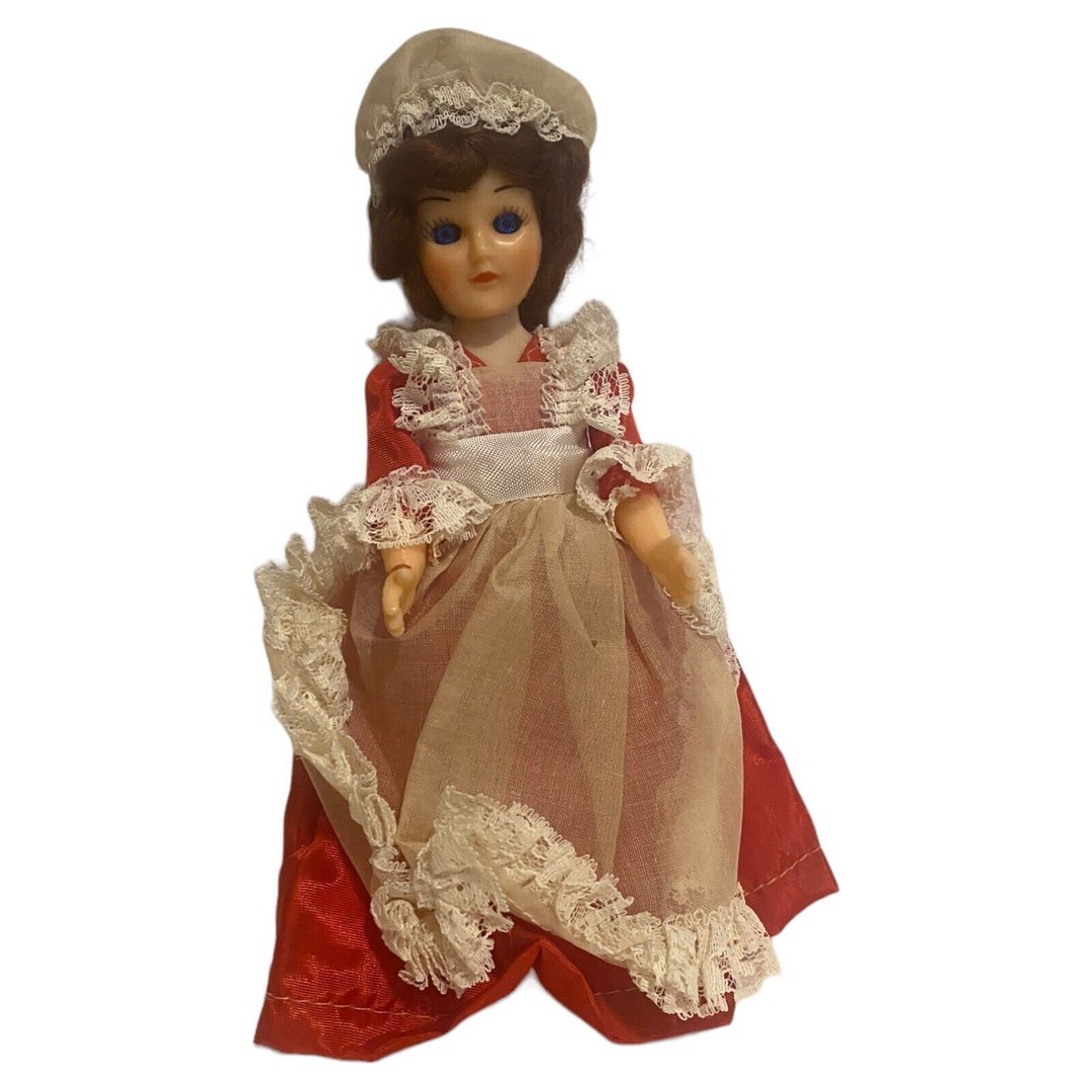 Betsy Ross Doll Vintage Carlson Dolls 8" Tall Souvenir 1950s 1960s ...