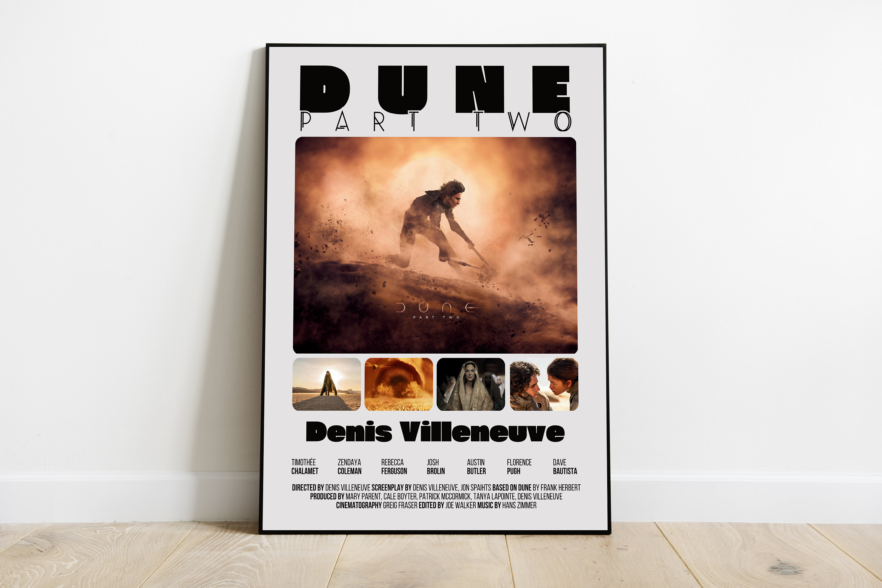 Dune Part 2 Movie Print Poster Dune Part 2 Poster Dune Part 2 Wall Art ...